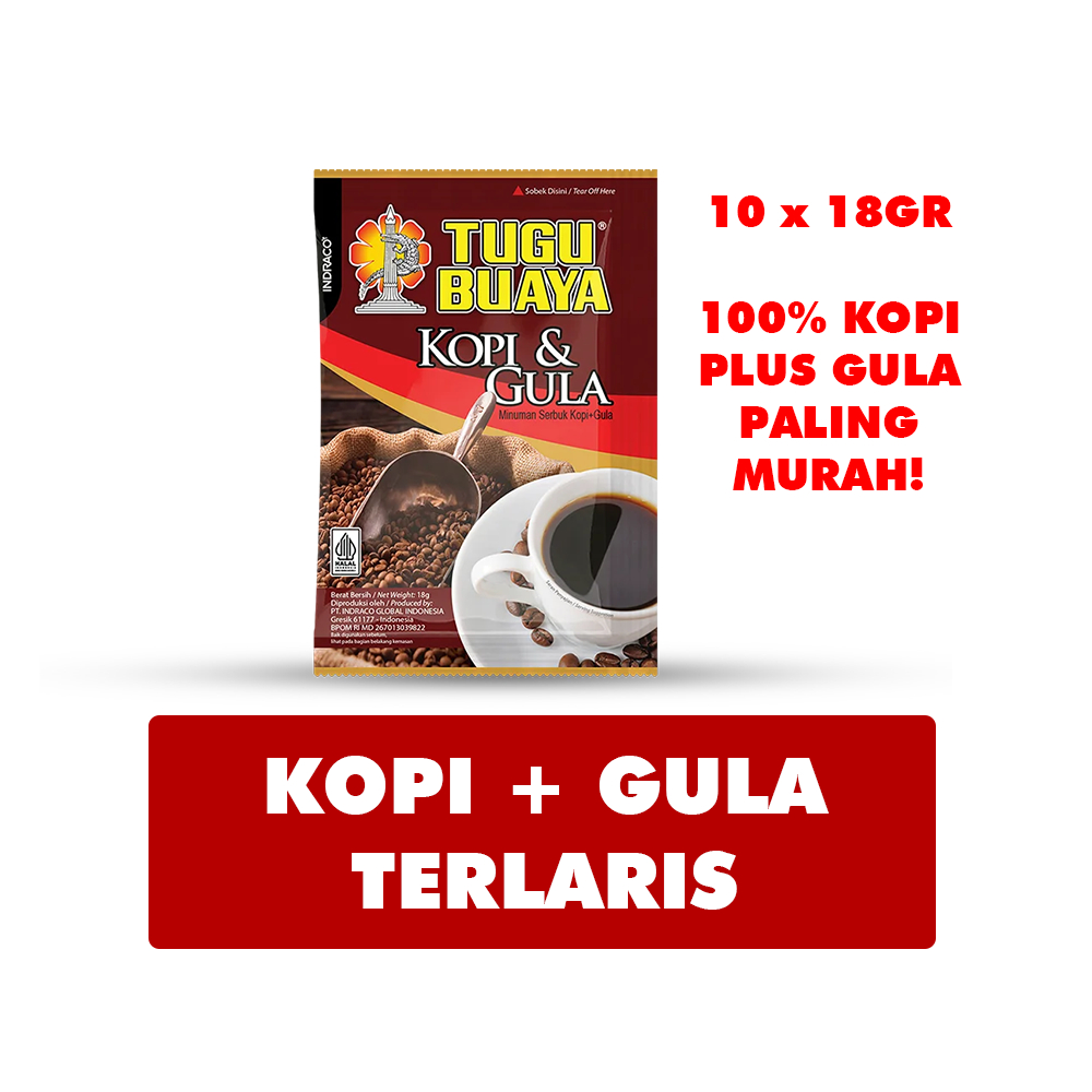 Jual KOPI TUGU BUAYA MIX | KOPI + GULA WARKOP GIRAS/ KOPI STK/KOPI ...