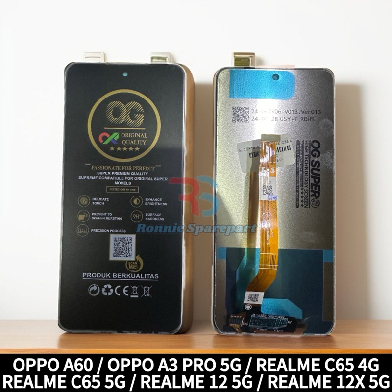 Jual LCD TOUCHSCREEN OPPO A60 / OPPO A3 PRO 5G / OPPO A3X / REALME C65 ...