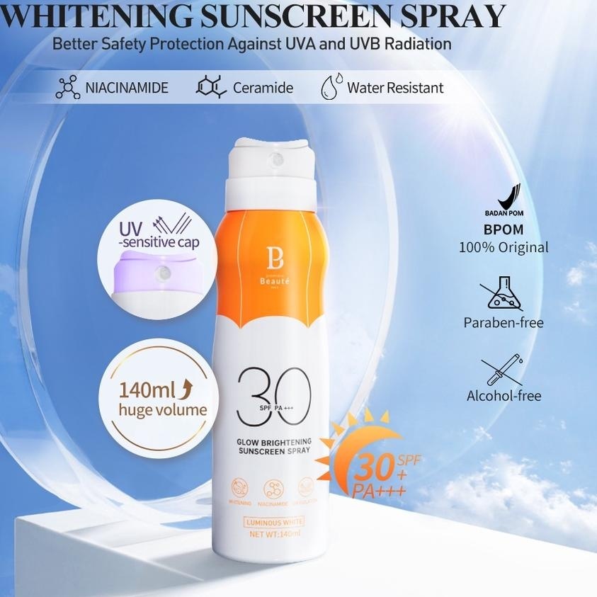 Jual PREMIERE BEAUTE Sunscreen Spray SPF PA +++ 30 ukuran 140ml ...