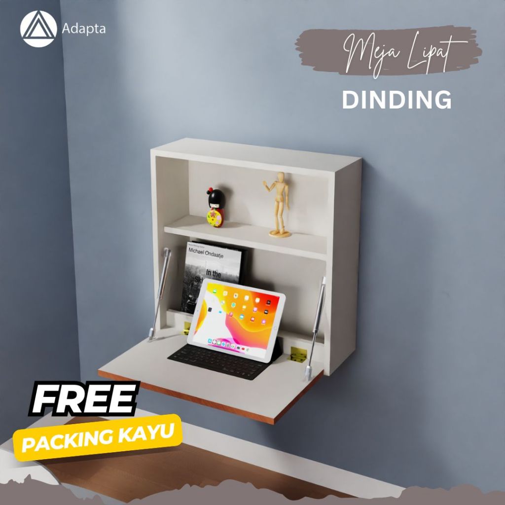 Jual Adapta - Meja Lipat Dinding Minimalis – Rak Tempel Ambalan Gantung ...