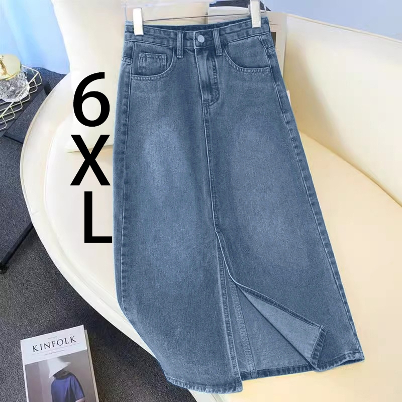 Jual 【meissi.id】Rok Jeans Wanita Jumbo Rok Jeans Korean Style Rok Denim ...