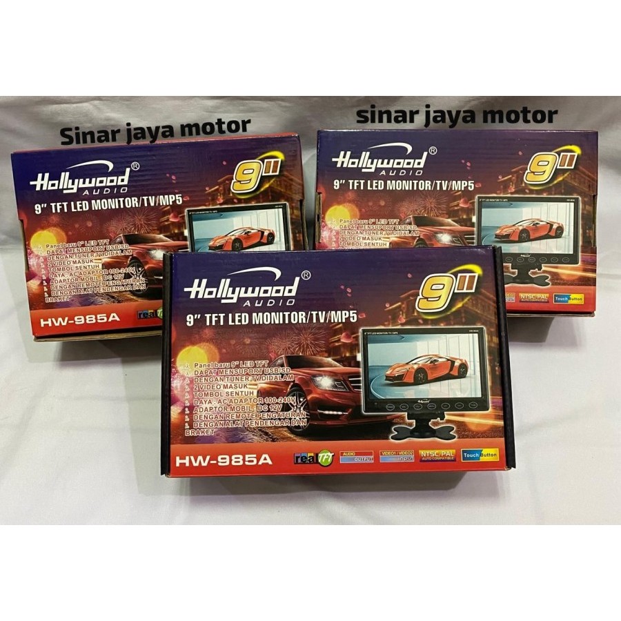 Jual Tv mobil ondash Hollywood HW-985A 9 inch | Shopee Indonesia