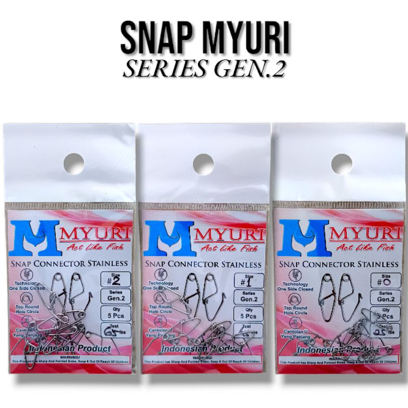Jual SNAP MYURI GEN.2. SAFETY UMPAN CASTING | Shopee Indonesia