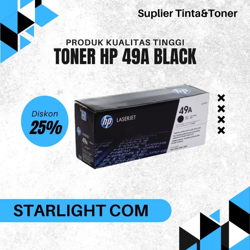 Jual Toner HP 49A Black Original (Q5949A) - Laserjet Cartridge | Shopee ...