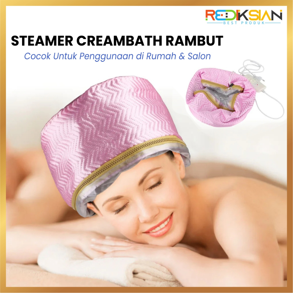 Jual Steamer Creambath Penghasil Uap Panas Rambut Hemat Hair SPA Hot ...