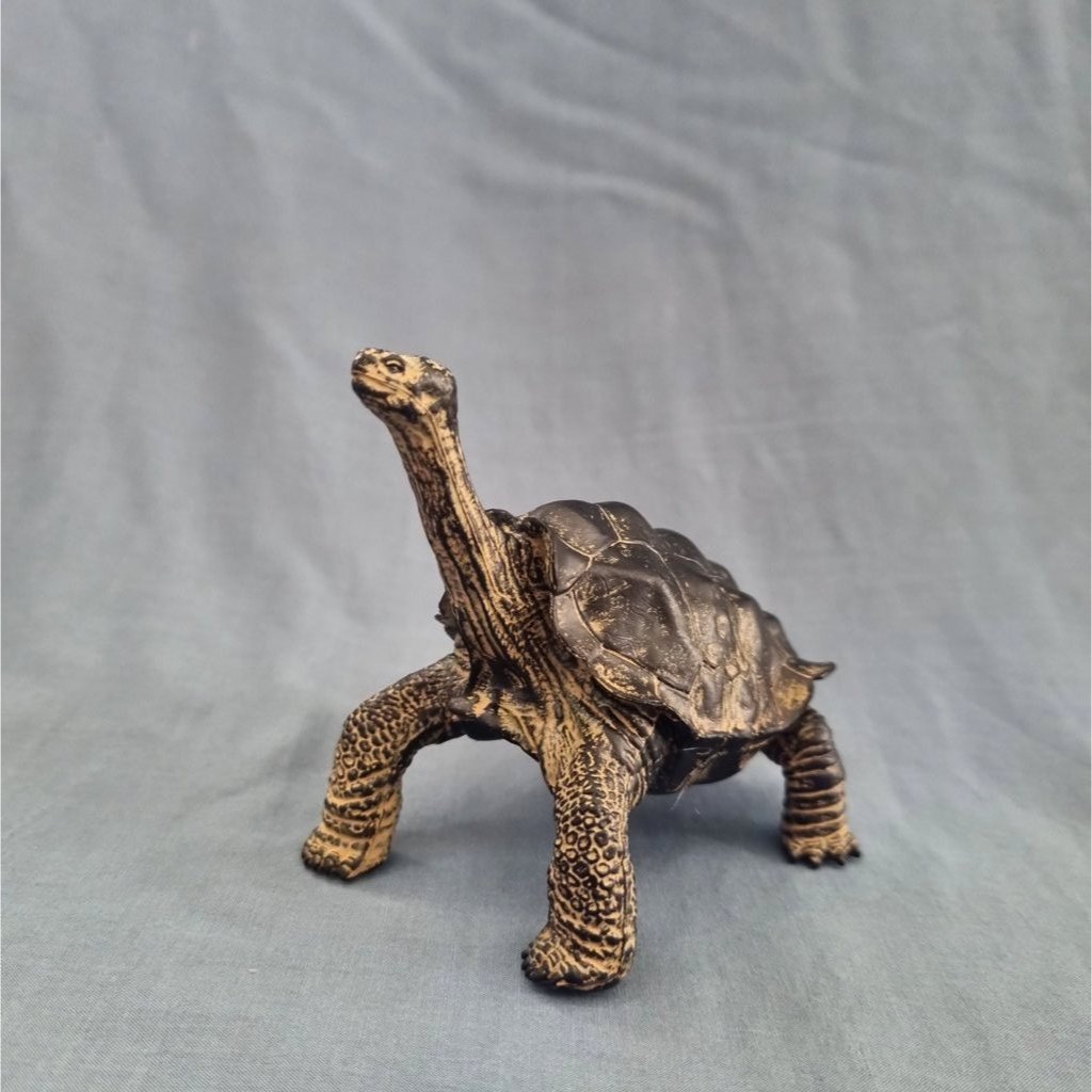 Jual Figur Hewan Kura kura turtle PVC Miniatur detail rapi panjang 12 ...