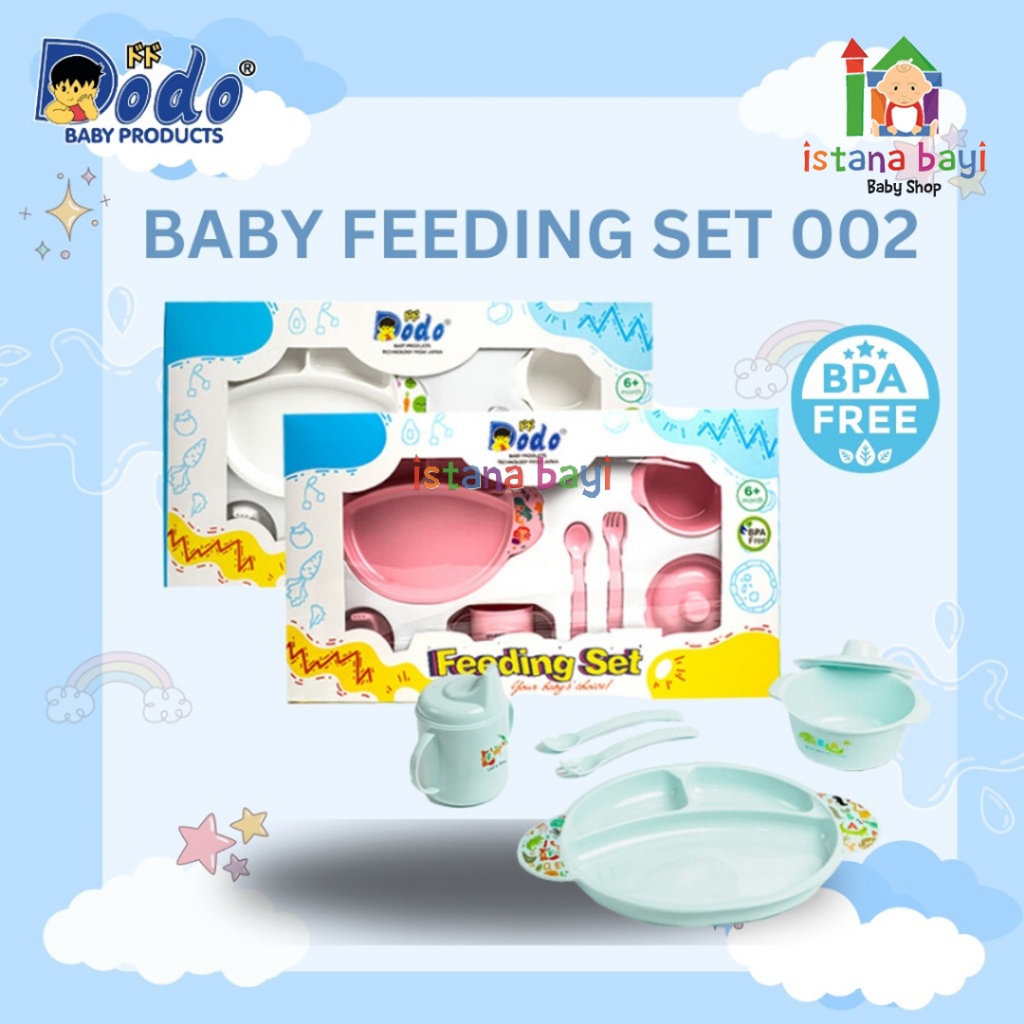 Jual Dodo Feeding Set Large 002 - Peralatan Mpasi/Gift Set | Shopee ...