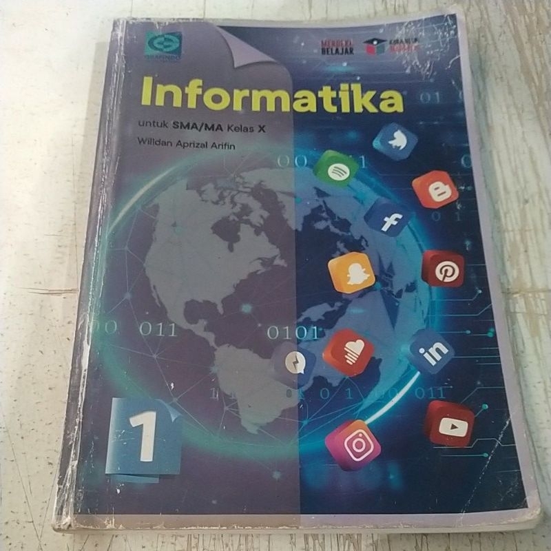 Jual BUKU INFORMATIKA SMA KELAS X,10 KURIKULUM MERDEKA | Shopee Indonesia