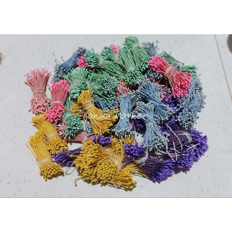 Jual PUTIK BUNGA ISI -+100 PCS | Shopee Indonesia
