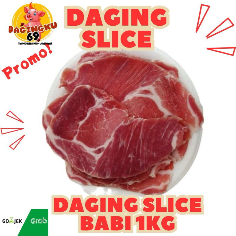 Jual Daging babi slice 1kg | Shopee Indonesia