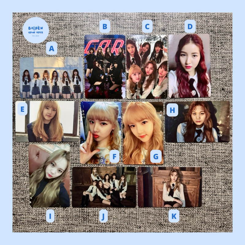 Jual [READY STOCK] Photocard GFRIEND 4th Mini Album The Awakening Sowon Yerin Eunha Yuju Sinb ...