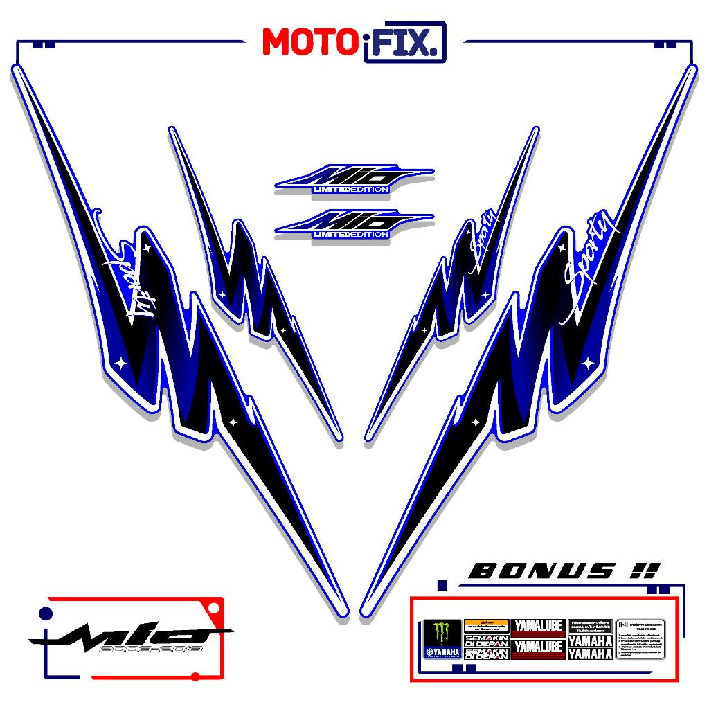 Jual Stiker Striping Decal Body Motor Yamaha Mio Sporty Atau Smile ...