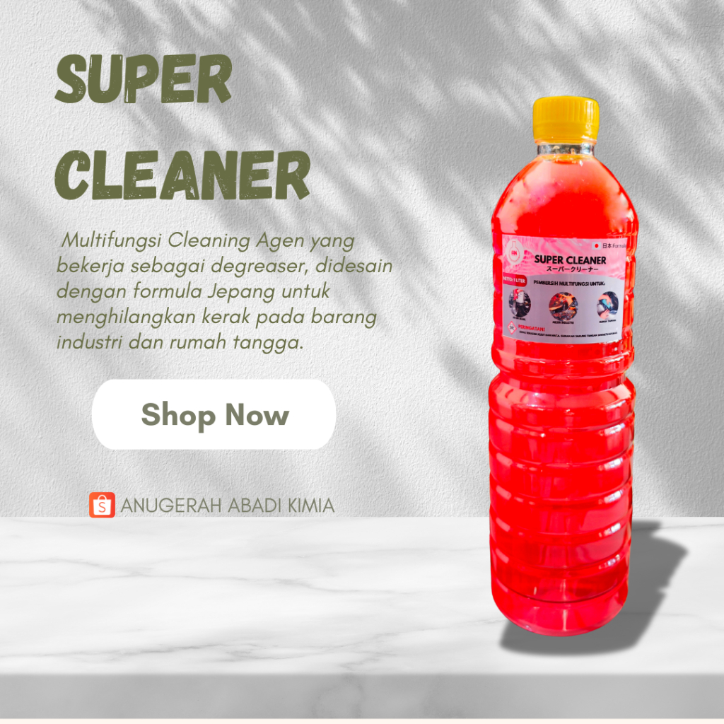 Jual Super Cleaner / Pembasmi Jamur Kaca/ Penghilang Minyak / Degreaser / Cuci Mesin ...