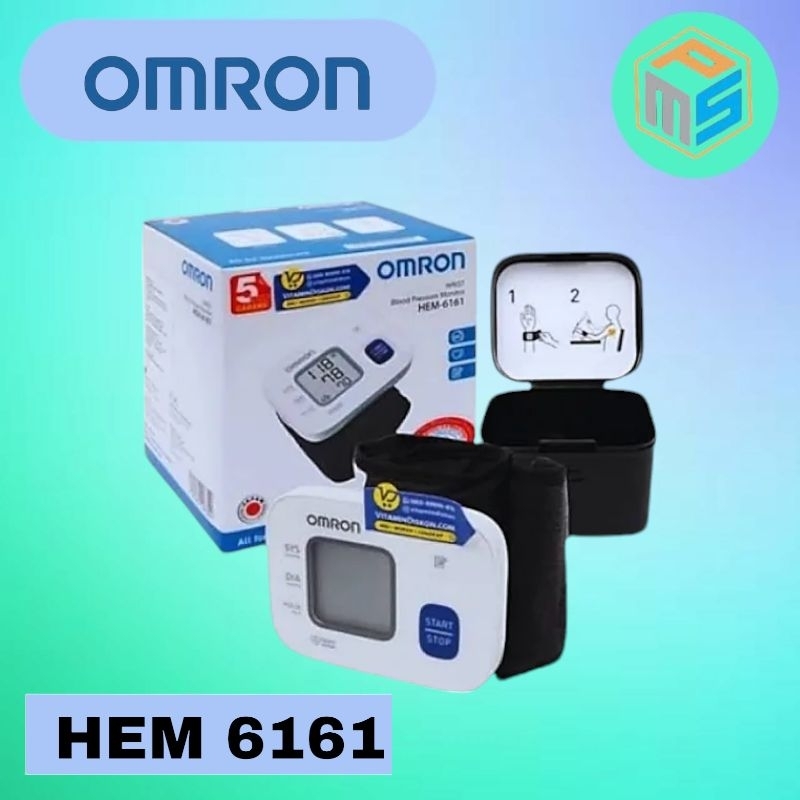 Jual Tensimeter Omron HEM-6161 Wrist Tensimeter Digital Pergelangan ...