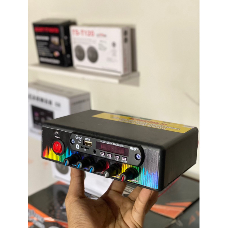 Jual Power Ampli Mobil dan Truk 12volt Bluetooth | Shopee Indonesia