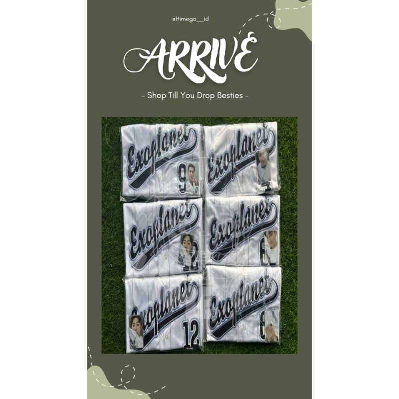 Jual JERSEYBASEBALL EXO OFFICIAL | Shopee Indonesia