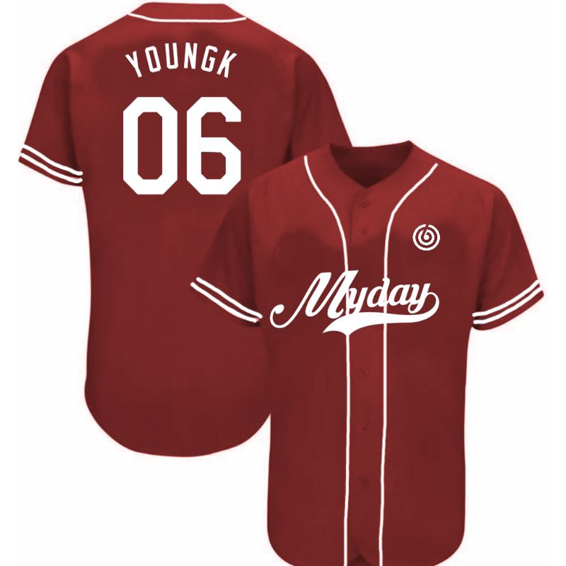 Jual jersey baseball Day6 MyDay , enhypen mariners dan model lainya ...