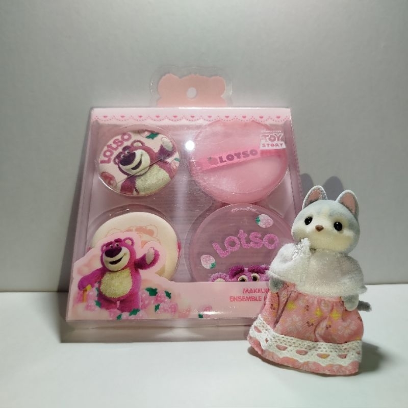 Jual Sylvanian Families Husky Mother & Miniso Makeup Puffs Set | Shopee ...