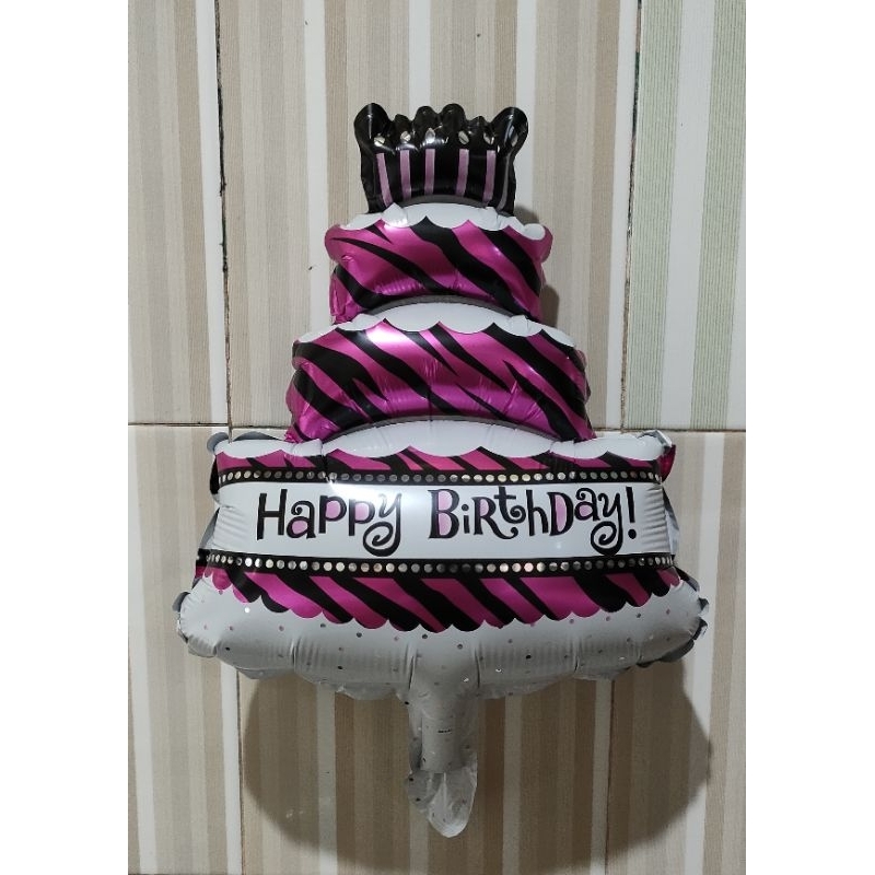 Jual Balon Kue HBD, Balon Bentuk Kue HBD, Balon Mini | Shopee Indonesia