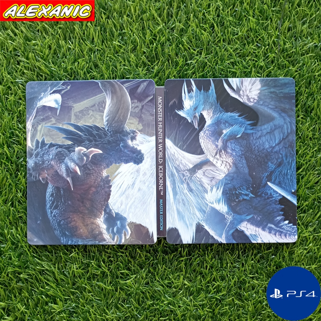 Jual MONSTER HUNTER WORLD ICEBORNE STEELCASE PS4 Playstation 4 ...