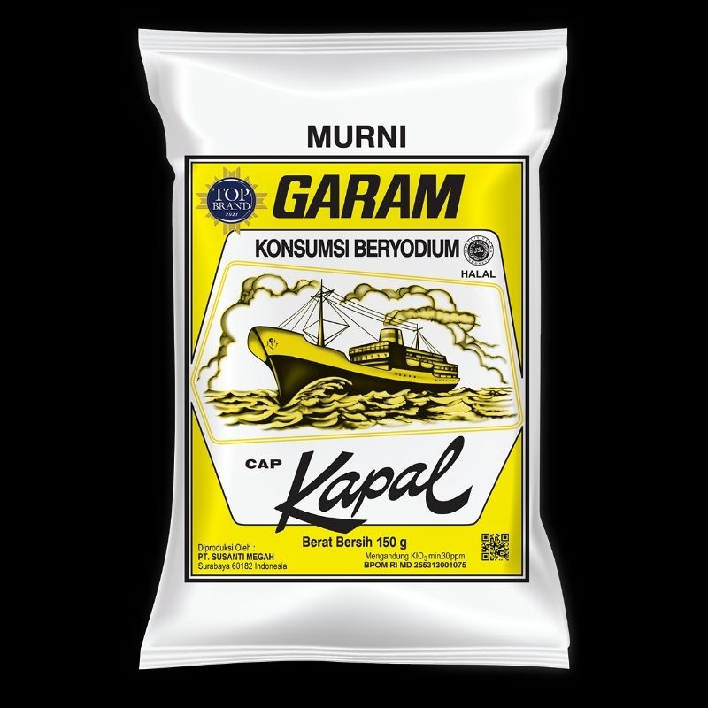 Jual Garam cap kapal 150g | Shopee Indonesia