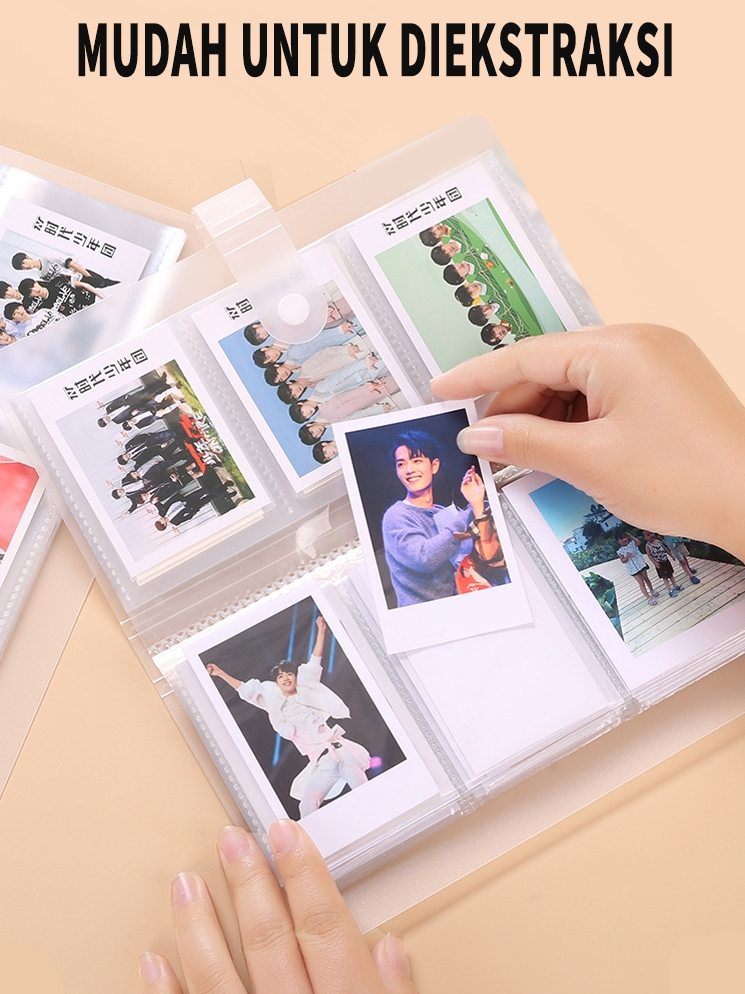 Jual album foto polaroid 2r 240/120 Slot/kolbuk photocard/album ...
