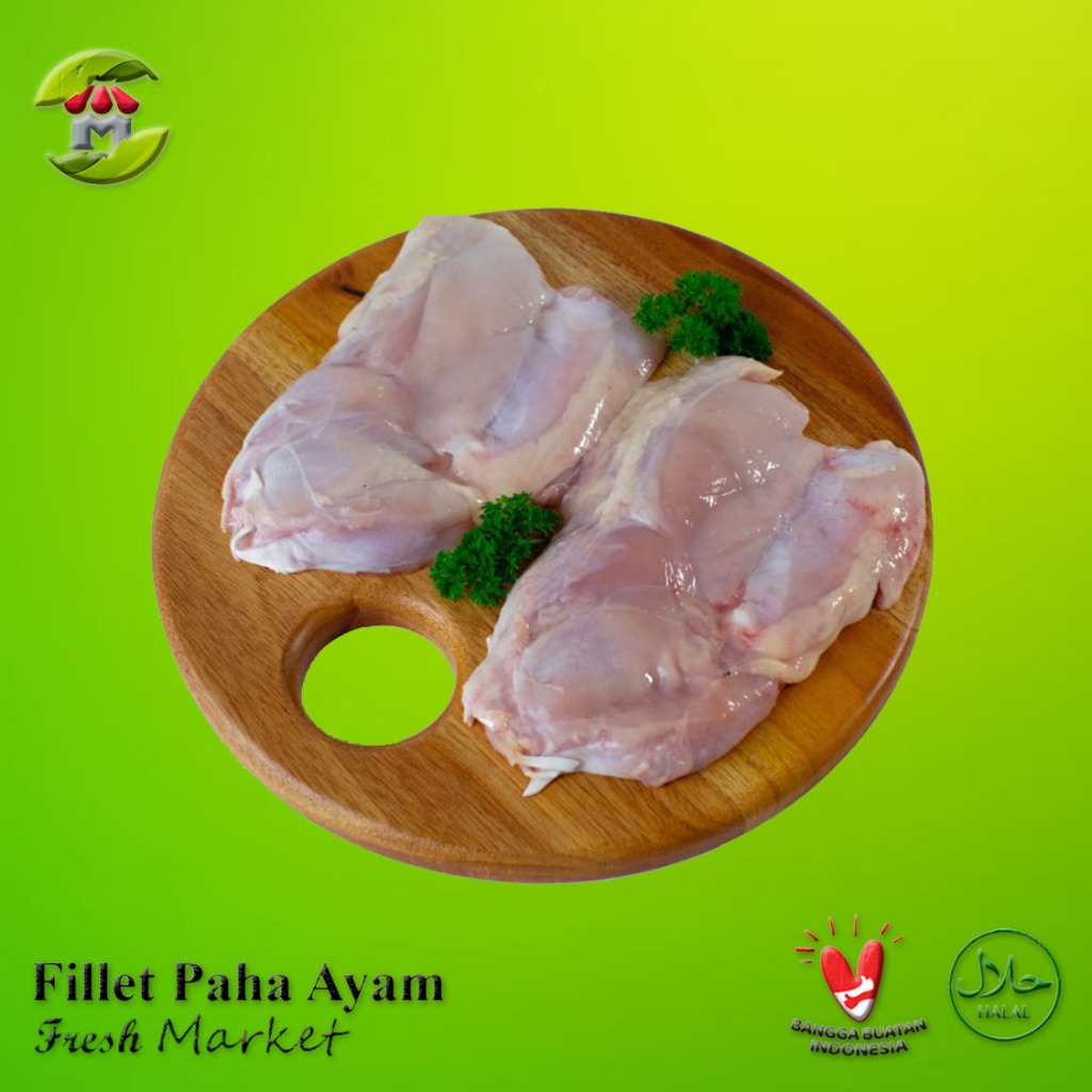 Jual Ay00! [JAKPUS] Boneless Fillet Paha Ayam Tanpa Kulit Pack 970gr ...
