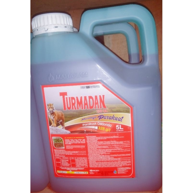 Jual Raja Racun Rumput Turmadan*328SL*5Liter+Grandally 25Gram. | Shopee ...