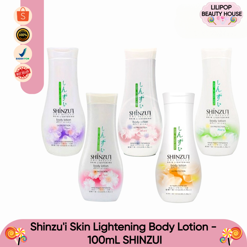 Jual Shinzu'i Skin Lightening Body Lotion - 100mL SHINZUI | Shopee ...