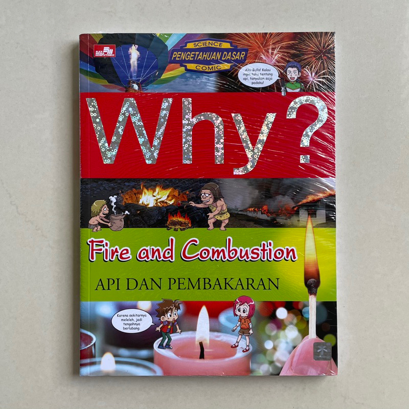 Jual Buku ORI | Why ~ Fire and Combustion ~ Api dan Pembakaran | Komik ...