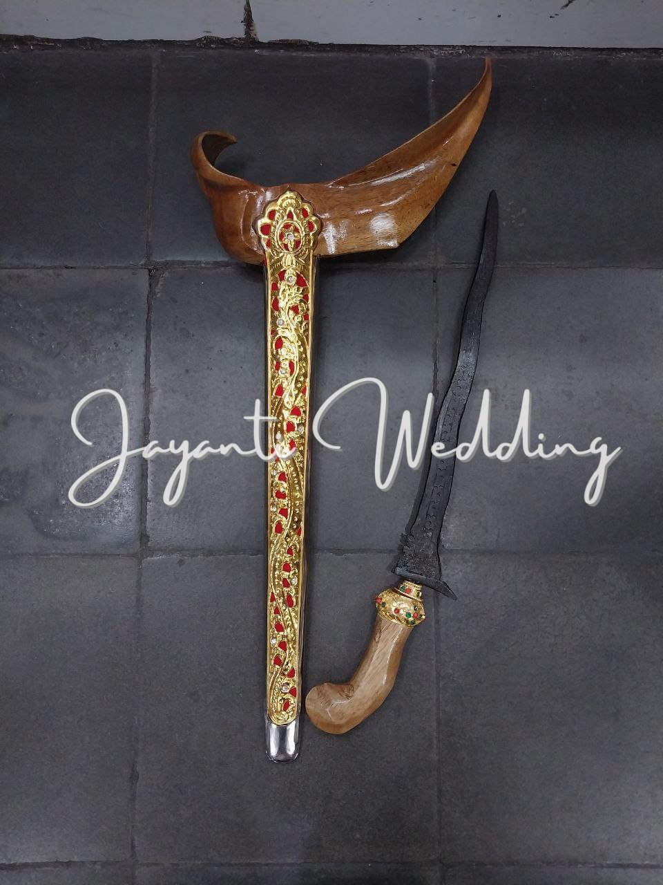 Jual Keris Ladrang Jogja Nogo Ireng dan Kuning / Keris Jogja ...