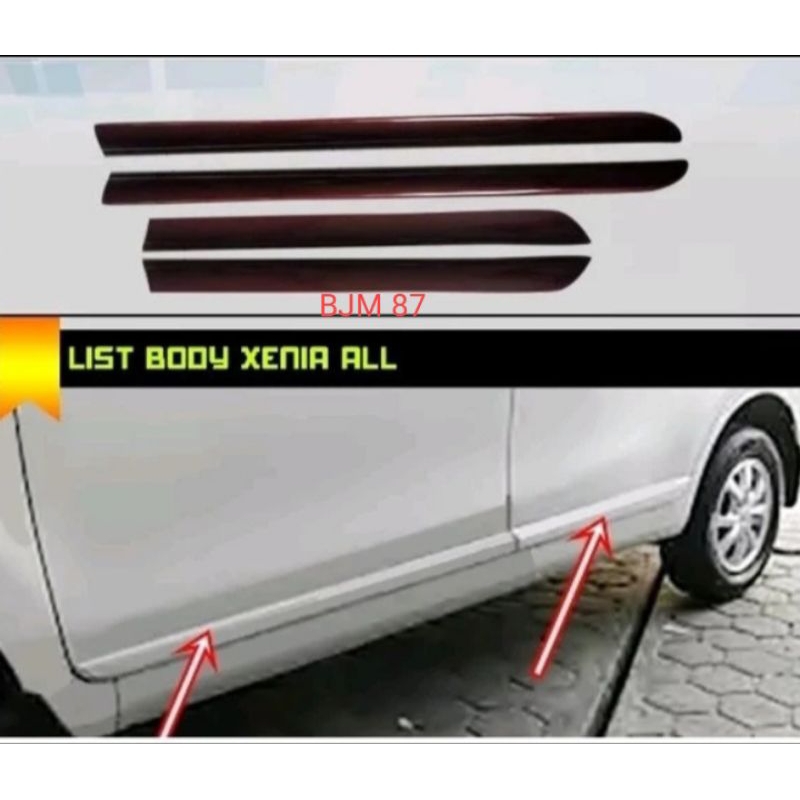 Jual List Body Side Moulding Mobil All New Avanza All New Xenia 2012 ...