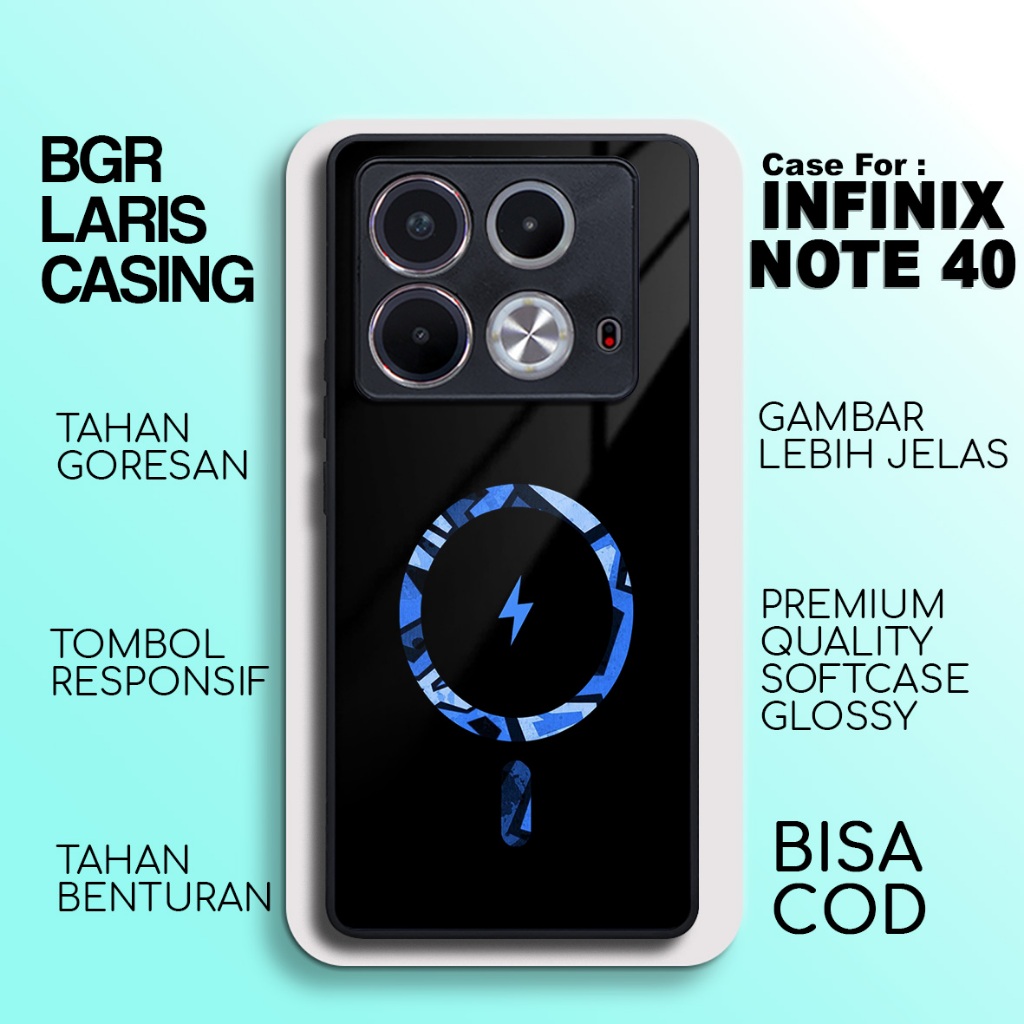 Jual Casing Infinix Note 40 Terbaru Magsafe Kubik Hardcase Softcase ...