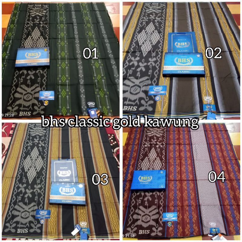 Jual sarung BHS classic gold Kawung dobby DKA DKB DKD DKG DKH | Shopee ...