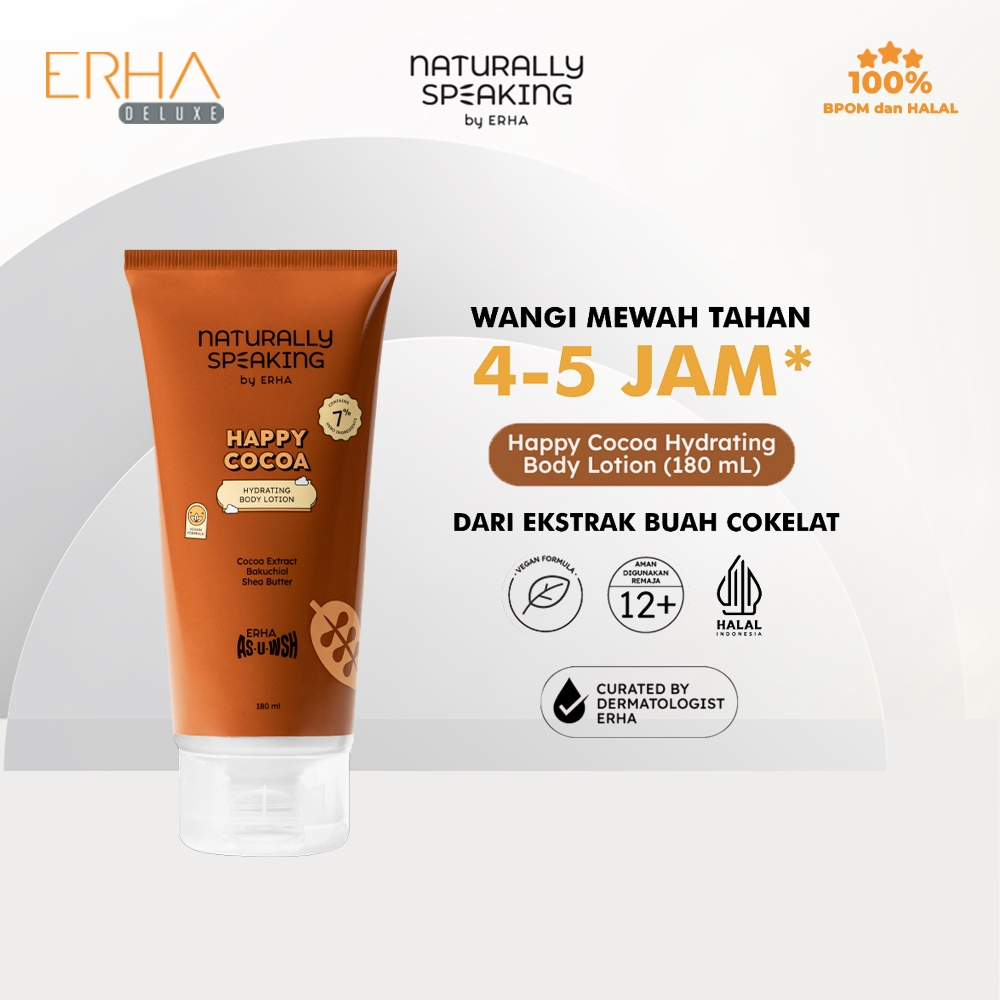 Jual Naturally Speaking by ERHA - Body Lotion Pelembab Tubuh Happy ...
