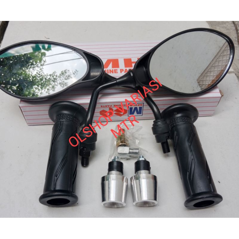 Jual PAKET COMBO SET SPION YAMAHA X1+ GRIP YAMAHA SET JALU PCX MIO ...