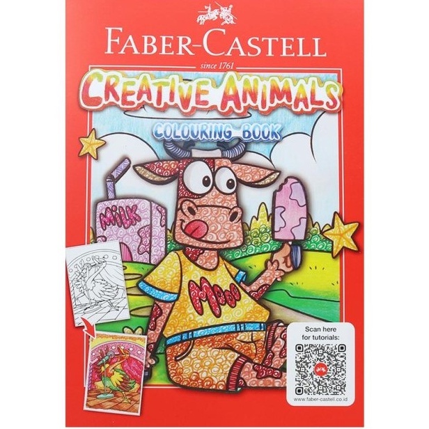 Jual SPECIAL BUKU MEWARNAI COLOURING BOOK FABER CASTELL CREATIVE ...