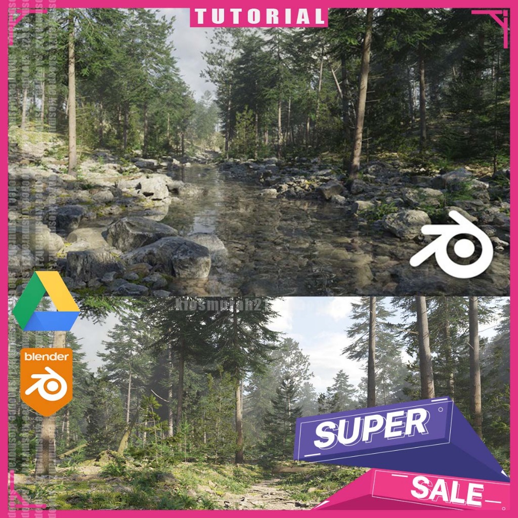 Jual Creating a fir and pine forest in Blender Blender 3D Tutorial | Shopee Indonesia