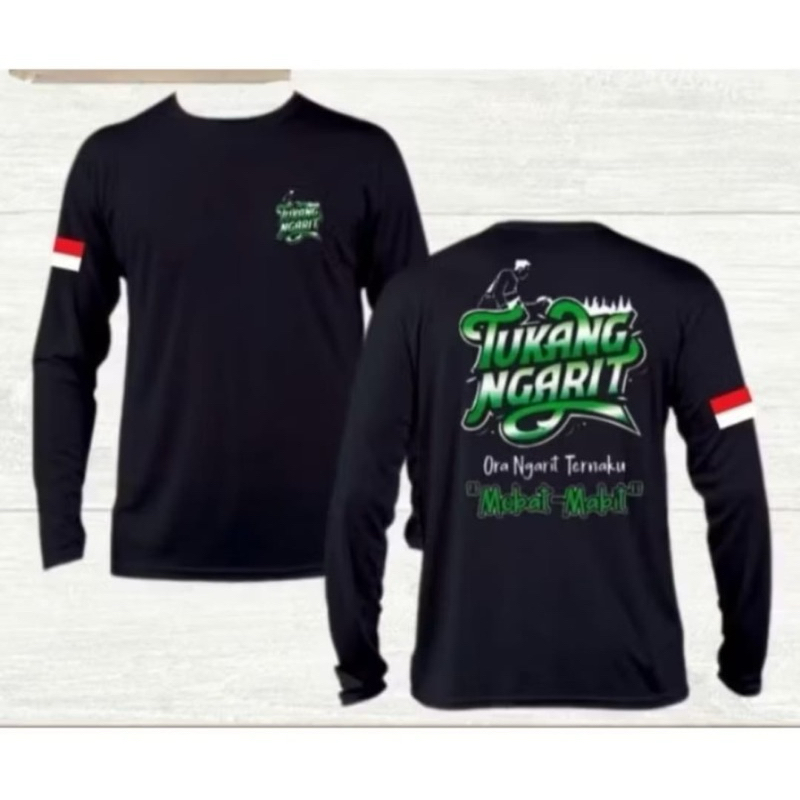 Jual KAOS LENGAN PANJANG TUKANG NGARIT ORA NGARIT TERNAKU MOBAT MABIT ...
