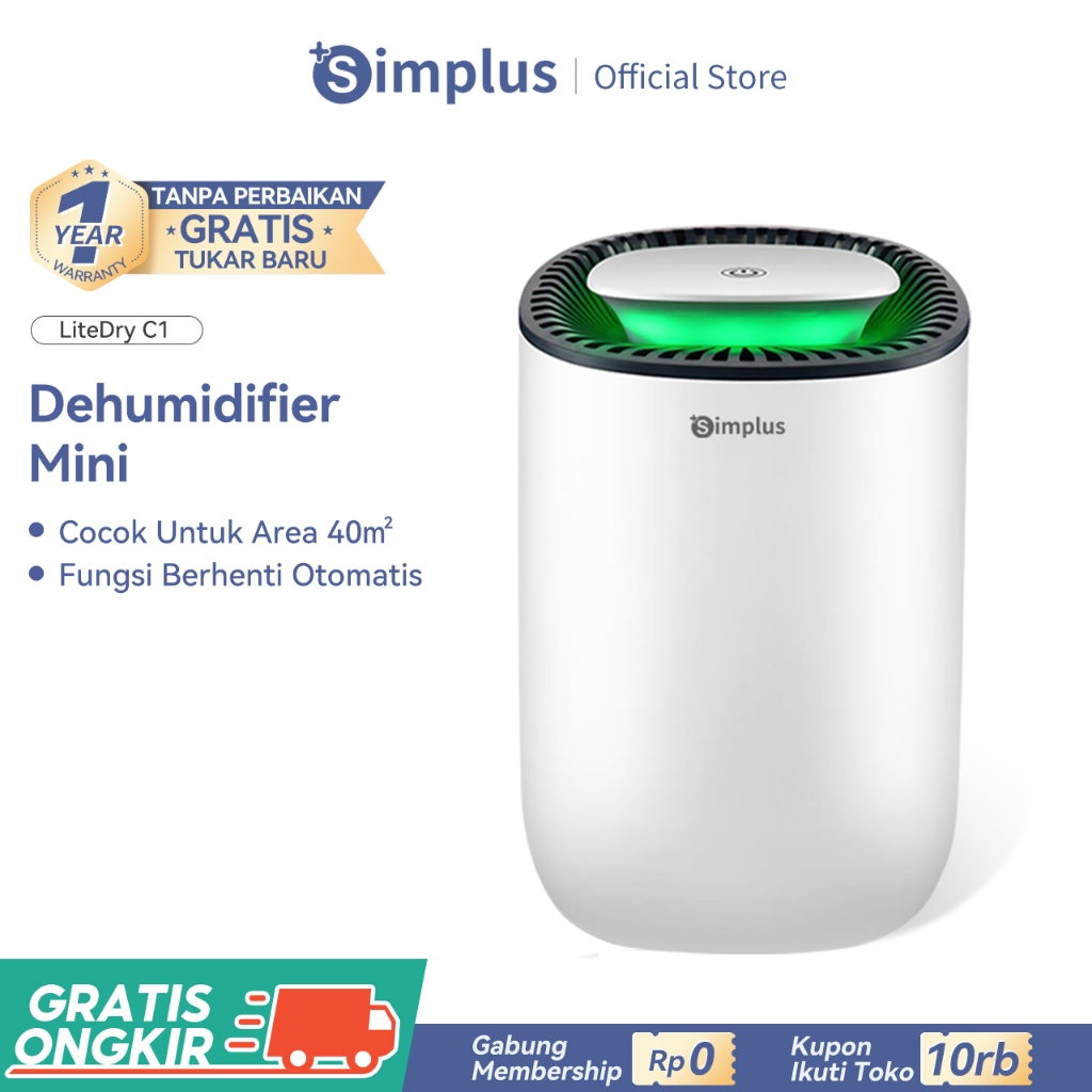 Jual Simplus Dehumidifier Kecil Menghilangkan Kelembapan 600ml ...