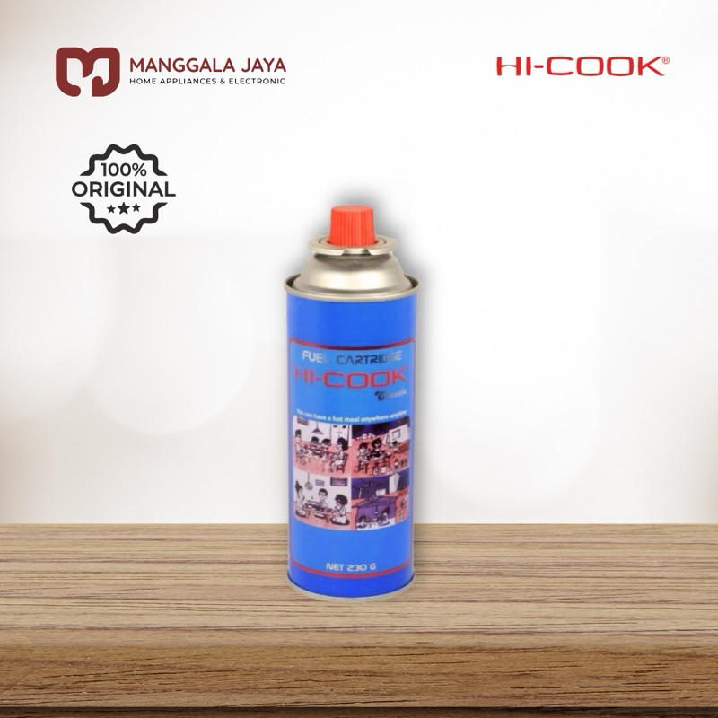 Jual Hi-Cook Tabung Gas Cartridge Portable 230 Gram | Shopee Indonesia