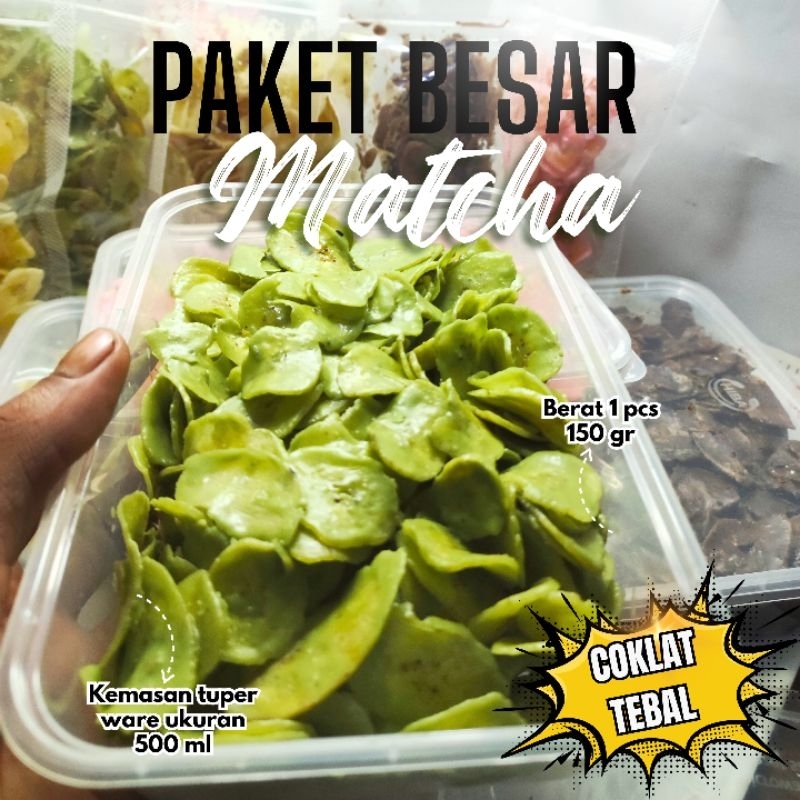 Jual Keripik Pisang Lumer rasa Macha Fressh 150 gr | Shopee Indonesia