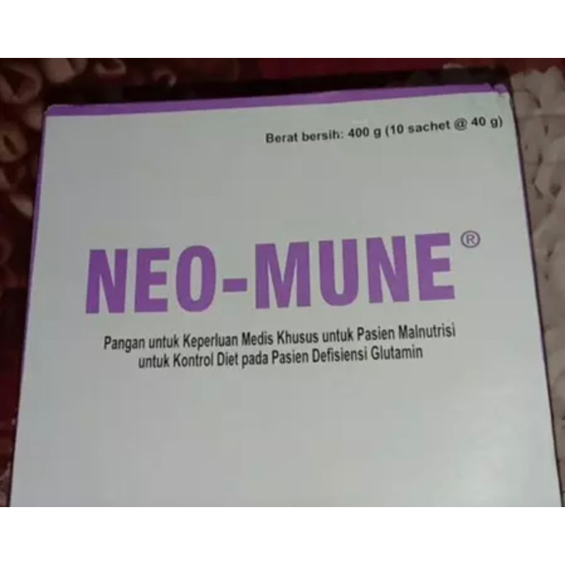 Jual Neo-Mune Kemasan Sachet 40gram | Shopee Indonesia
