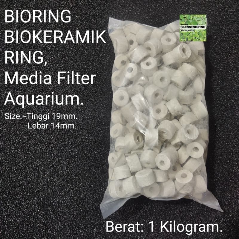Jual Bioring Aquarium BioRing Keramik Bioring Filter Aquarium Aquascape ...