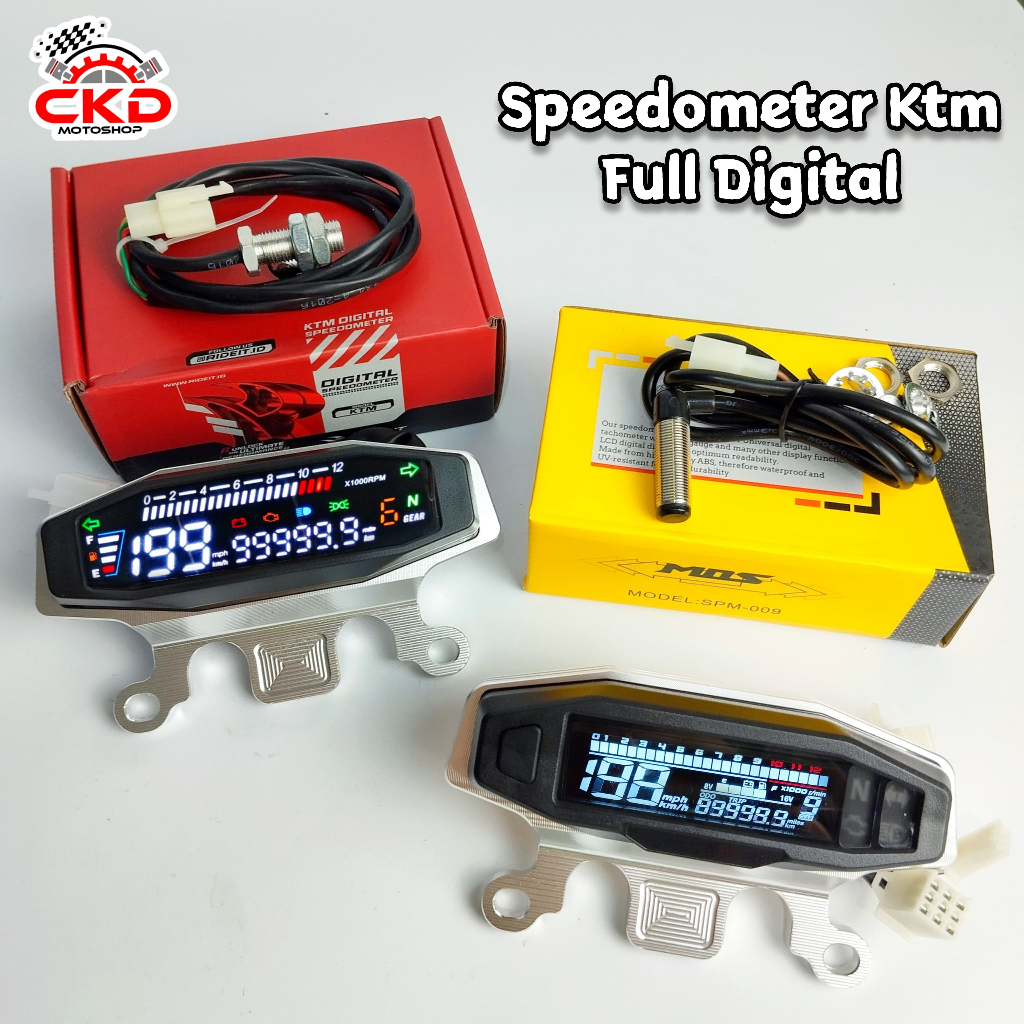 Jual SPEEDOMETER DIGITAL KTM SET PANGKON CNC SPIDO KTM MINI KTM XCKTM ...