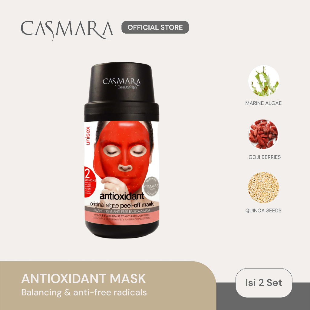 Jual CASMARA Antioxidant Original Algae Peel-Off Mask. Balancing & Anti ...