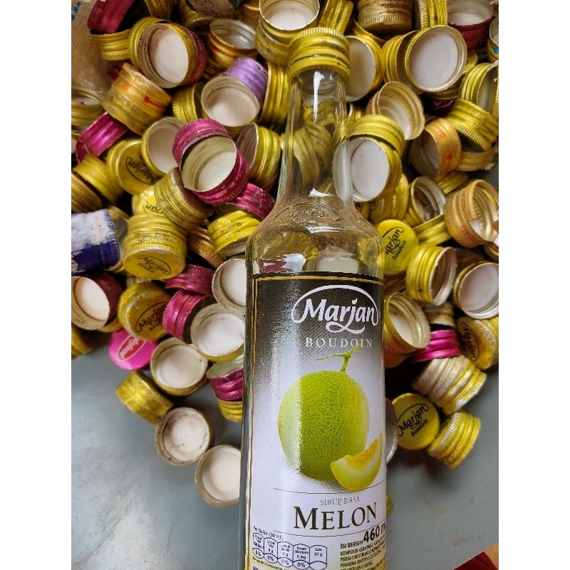 Jual BOTOL MARJAN BEKAS 460ML BOTOL SIRUP BOTOL BENSIN | Shopee Indonesia