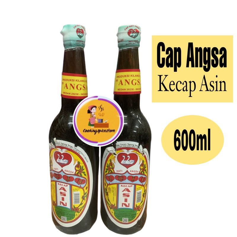 Jual Kecap asin angsa 600 ml botol/Kecap asin angsa botol 600 ml ...