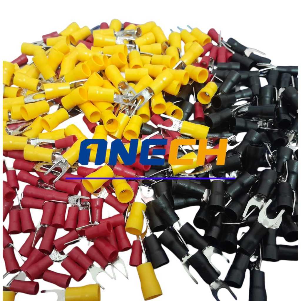 Jual Wan Dao - Skun kabel Y 2 - 4 Skun Garpu isolasi warna SVS isi 100pcs /bungkus | Shopee ...