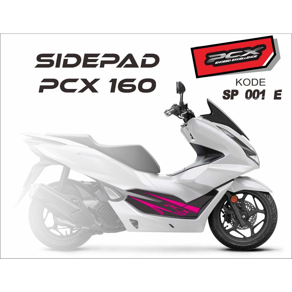 Jual Sticker Variasi Sidepad Bawah Honda PCX 160 Kode SP-001 Print and ...